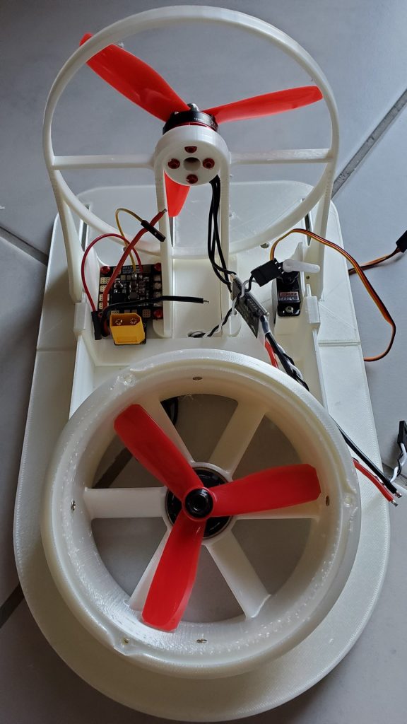 3d printed RC Hovercraft