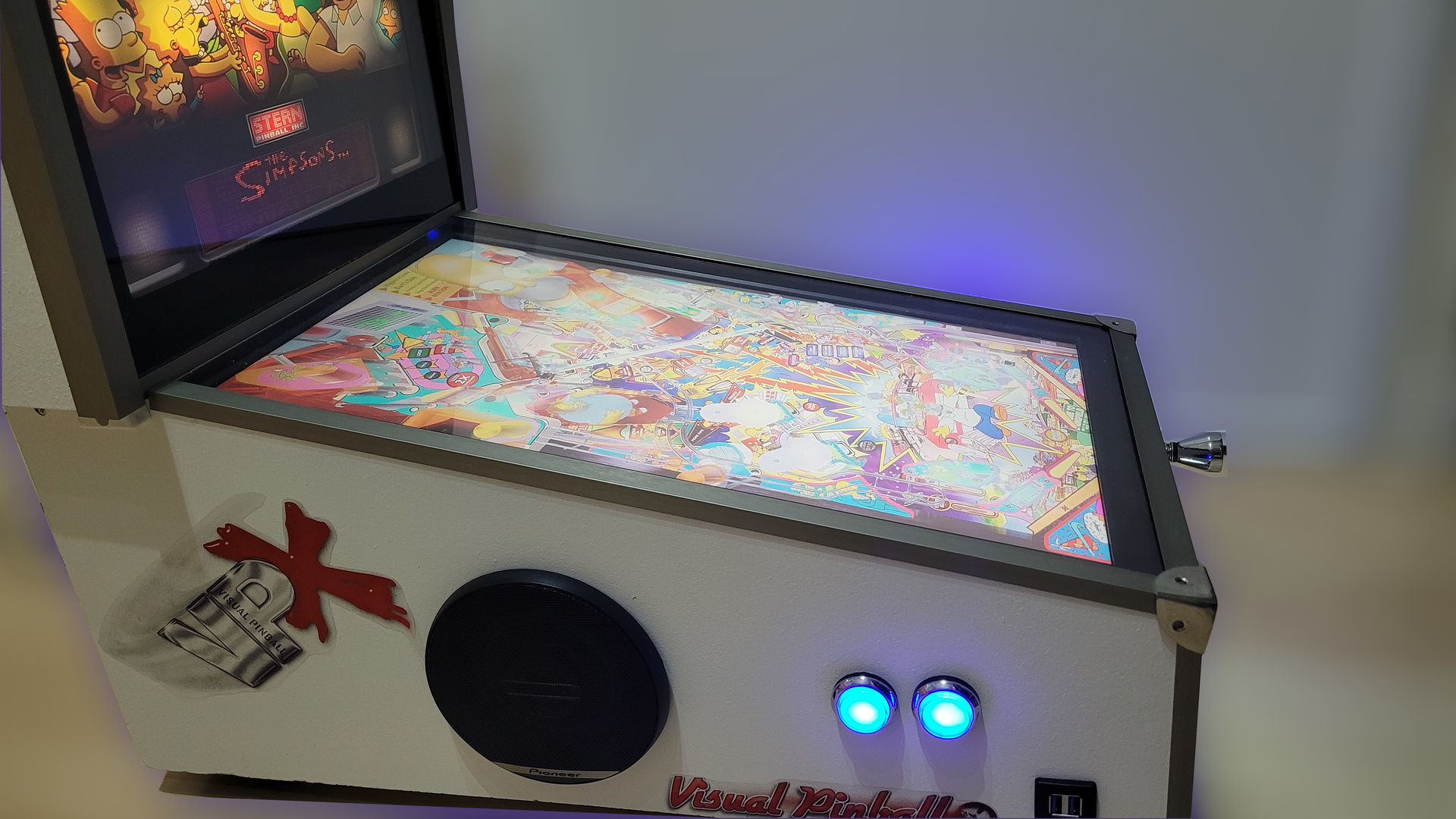 Homemade mini Visual Pinball system - bluemind.org