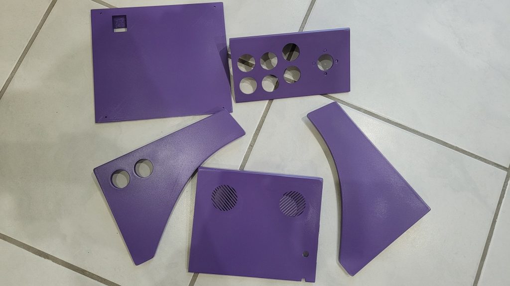 Homemade Mini 3D printed arcade bartop