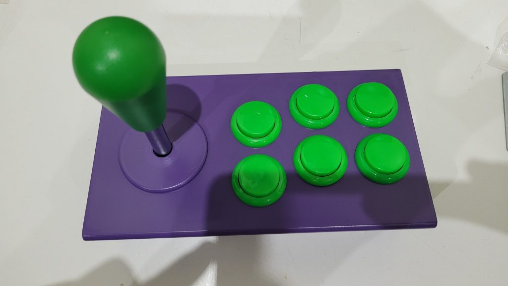 Homemade Mini 3D printed arcade bartop